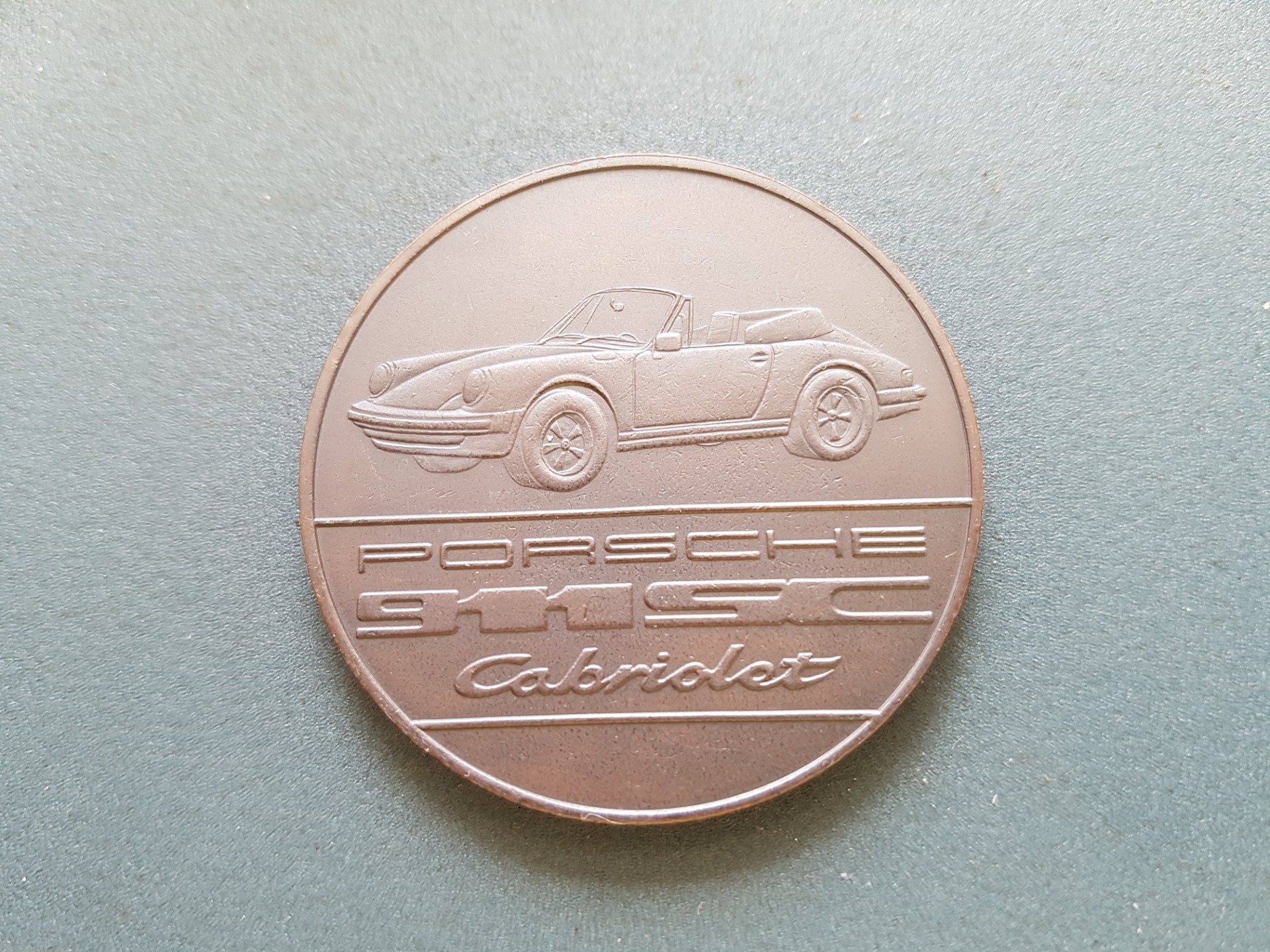porsche 911 SC coin