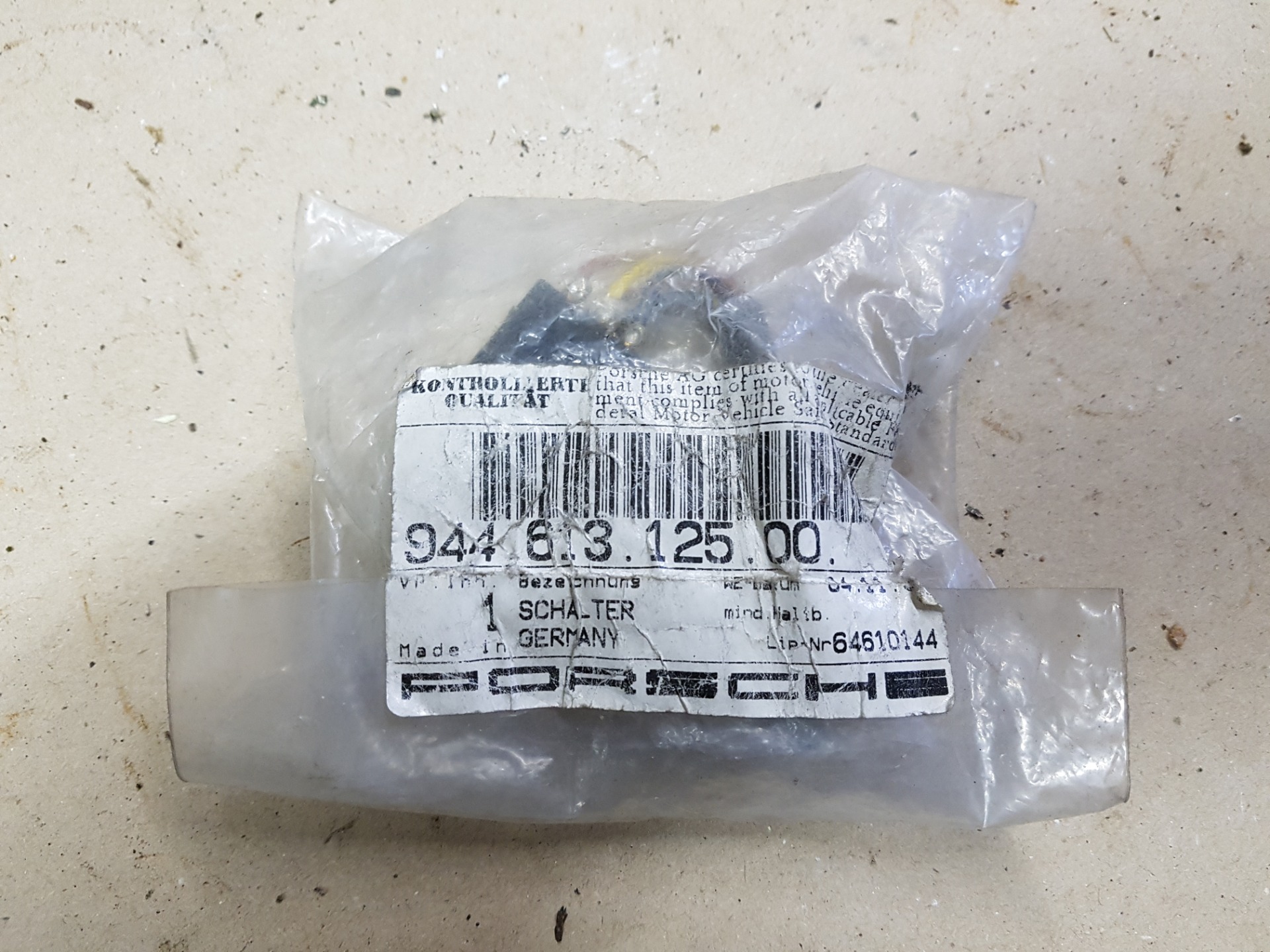 porsche 944 parts 94461312500